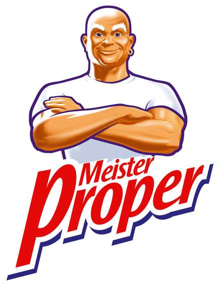 Meister Propper Schrift Schlagschatten